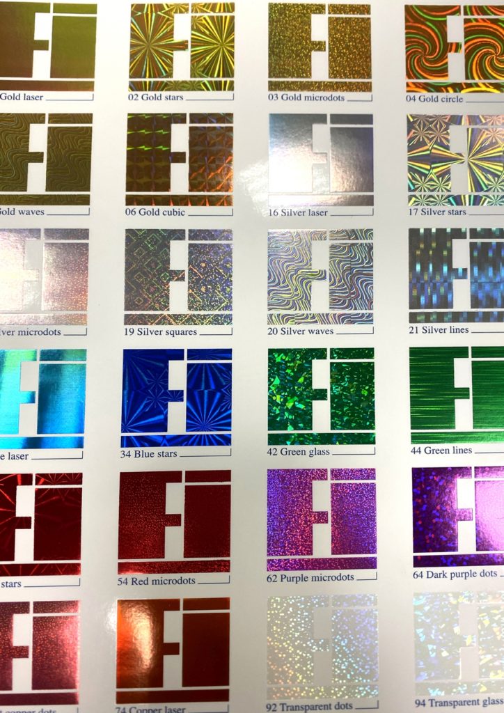 Graphic – Foil Industry – Produzione di foils per la stampa a caldo